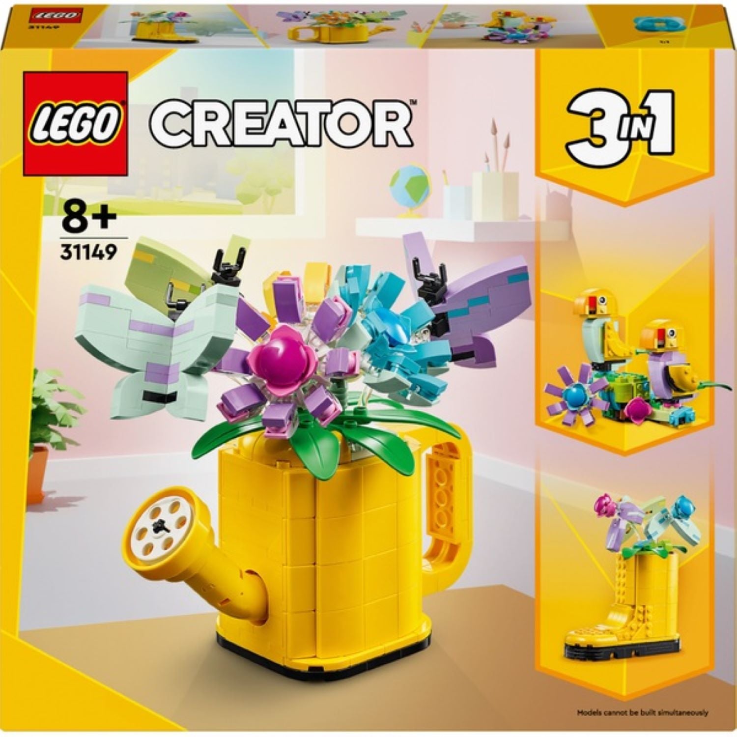Lego Flowers in Watering Can 3 In 1 – Toys At Foys