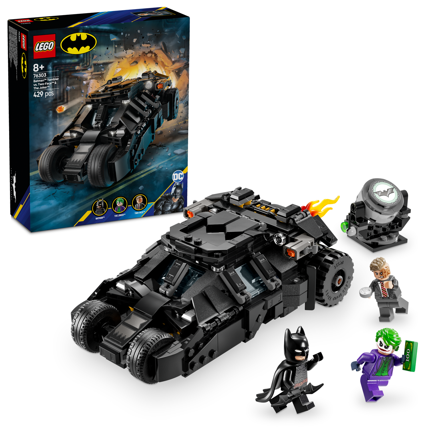 LEGO 76303 Batman Tumbler vs. Two-Face & The Joker – Toys At Foys