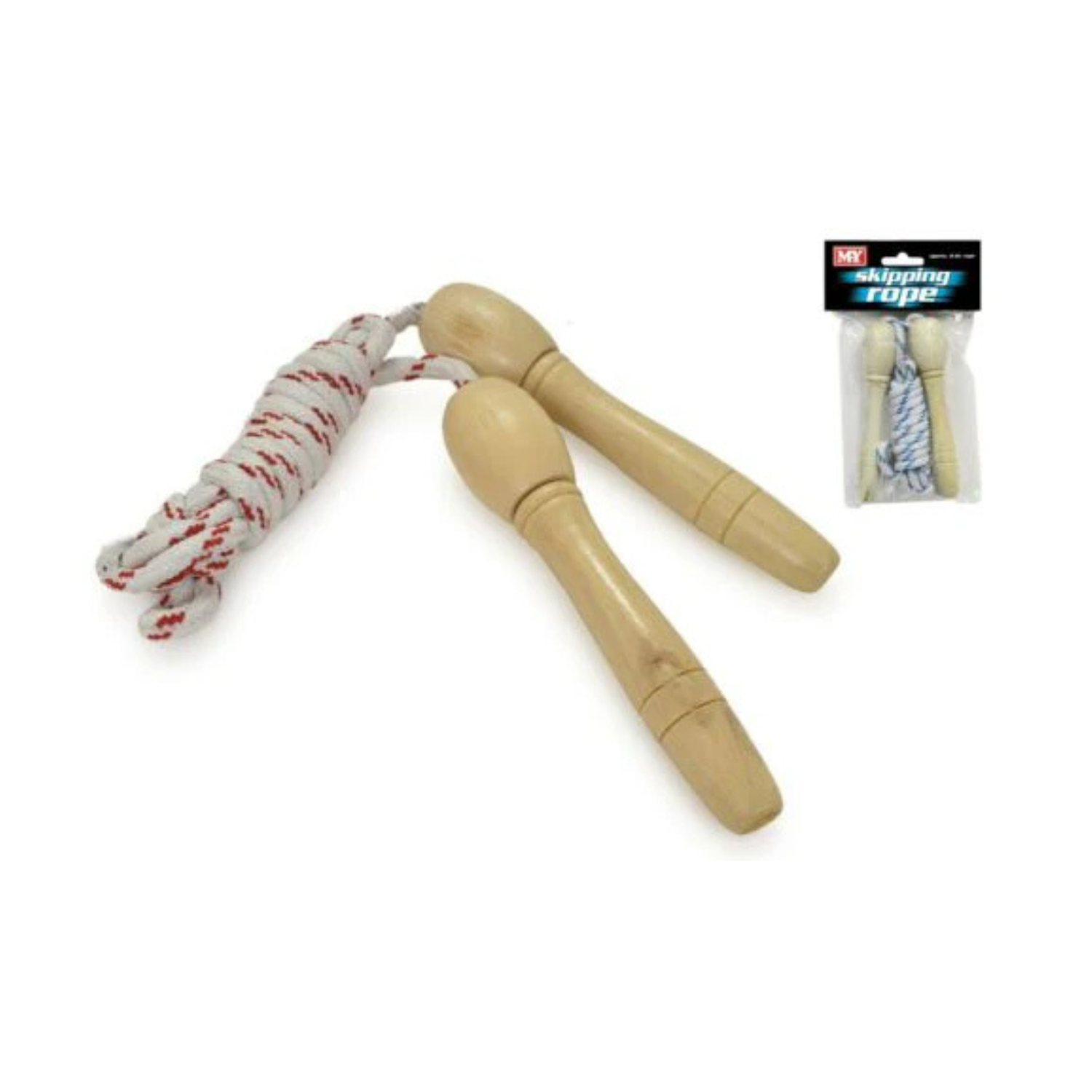 Wooden Handles Skipping Rope – Toys At Foys