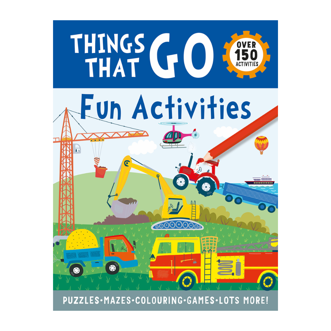 Things that Go Activity Pad – Toys At Foys