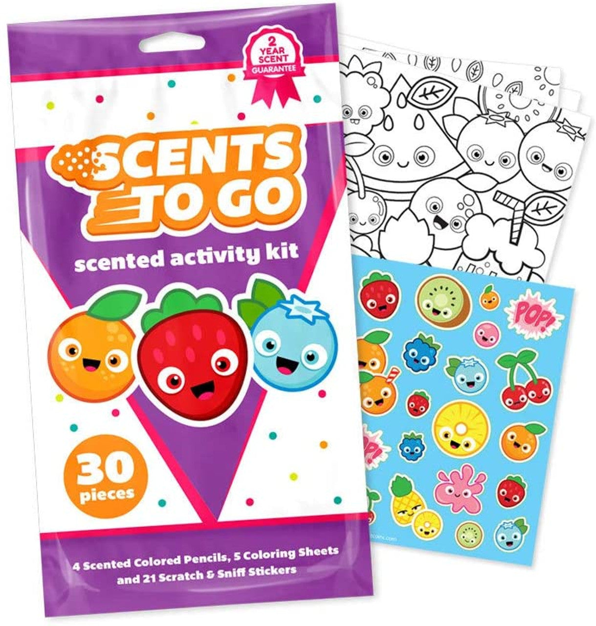 Scents To Go Coloured Activity Kit – Toys At Foys