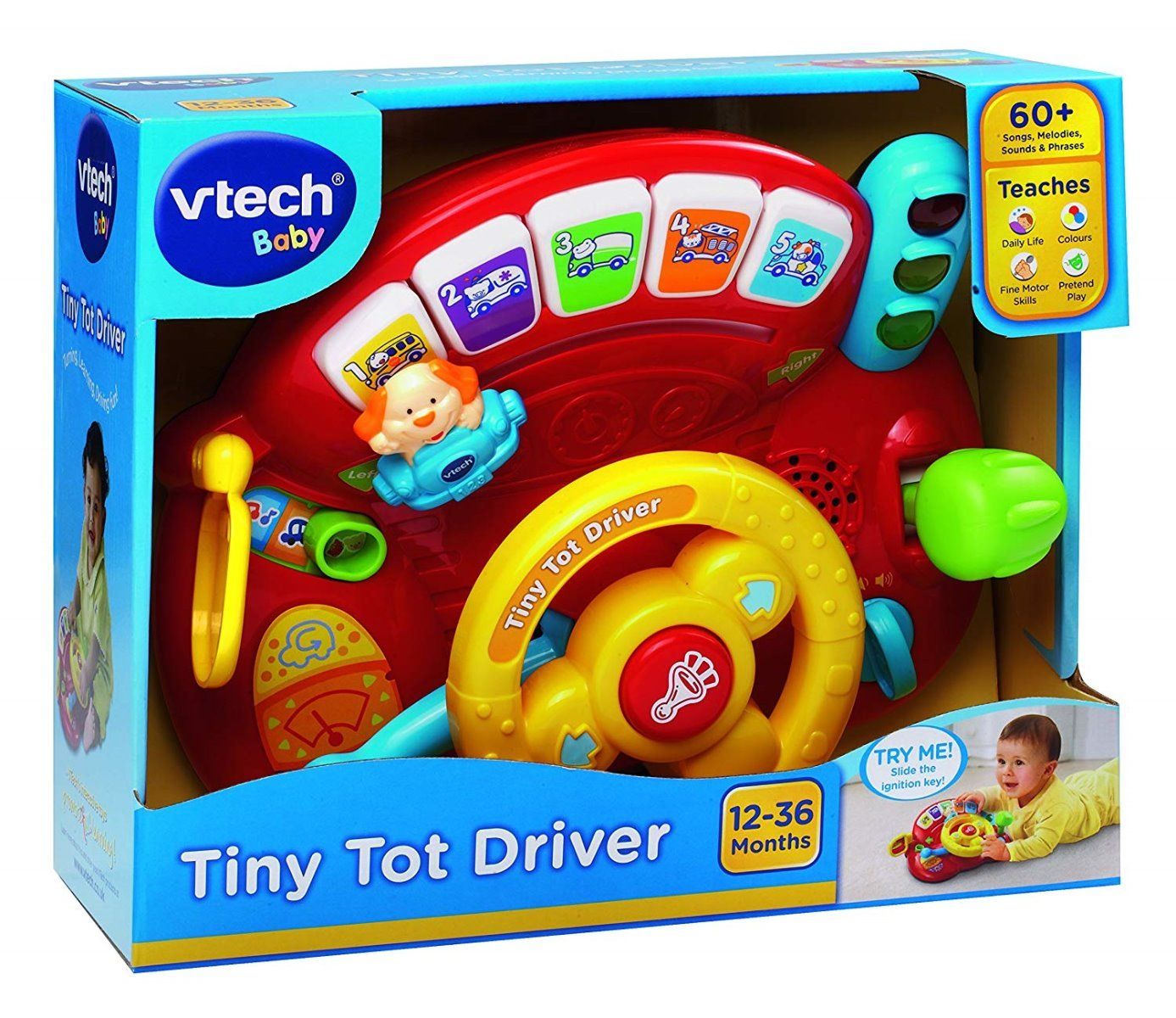 Vtech Tiny Tot Driver – Toys At Foys